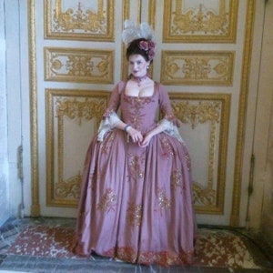 Rococo Fete Galantes Versailles Du Barry Dress Romantic Marie ...