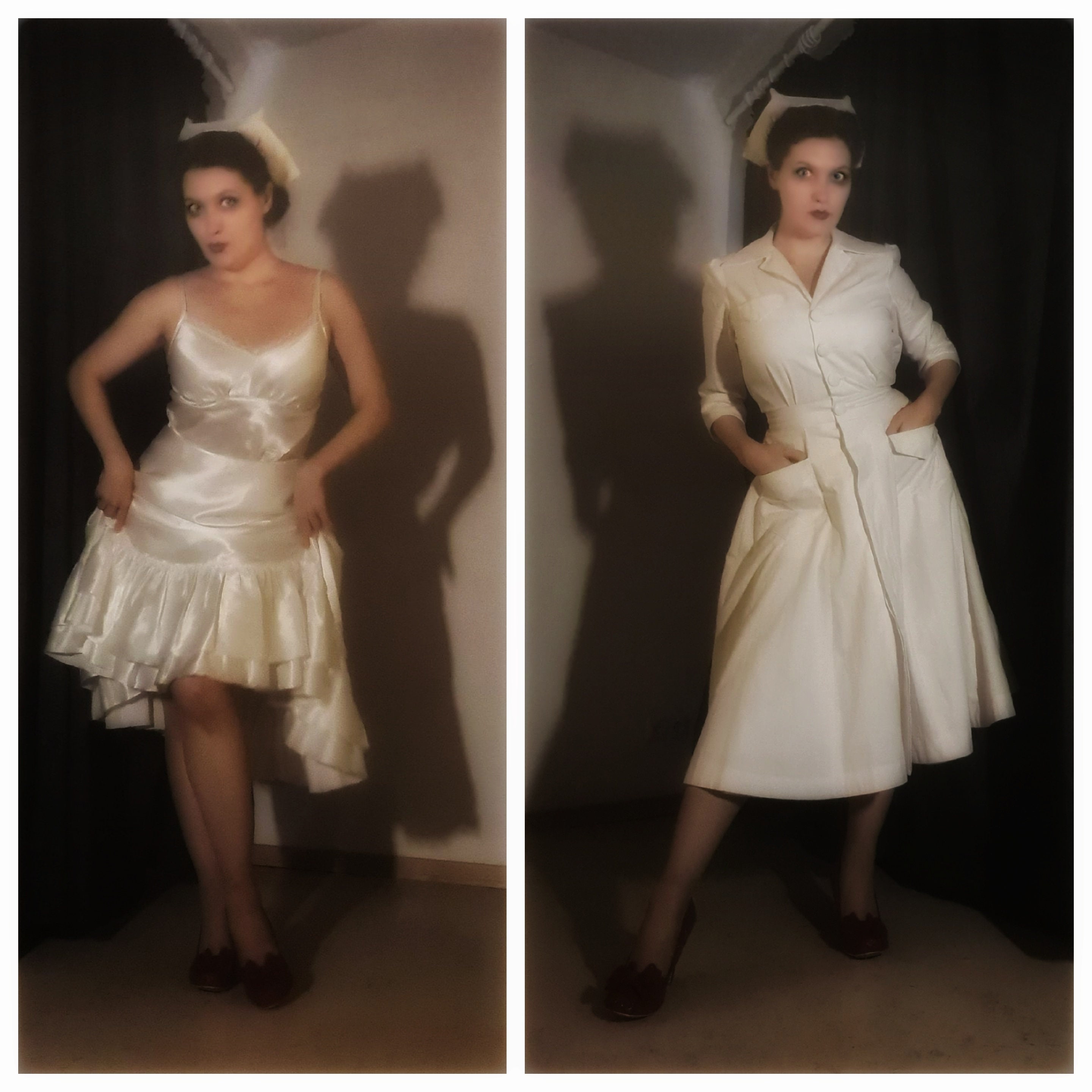 Nurse Ratched Dress Vintage Nurse Uniform WWII Nurse - Etsy