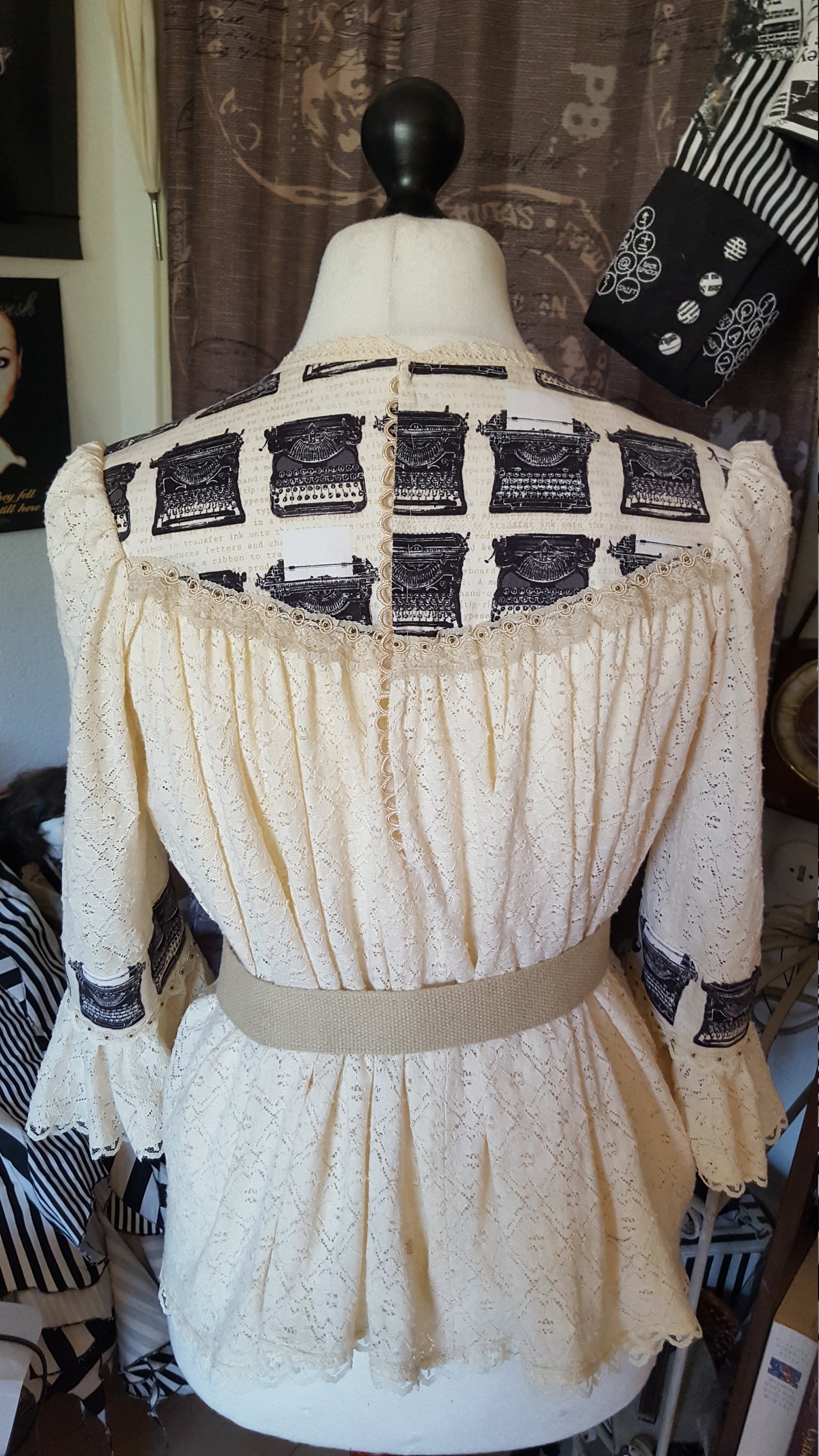 Steampunk Blouse Belle Epoque Victorian Romantic Gothic Turn of the ...