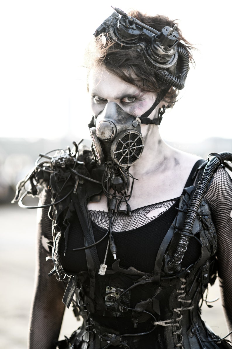 Post-apocalyptic Burning Man Survivor Costume Dieselpunk Cyberpunk - Etsy