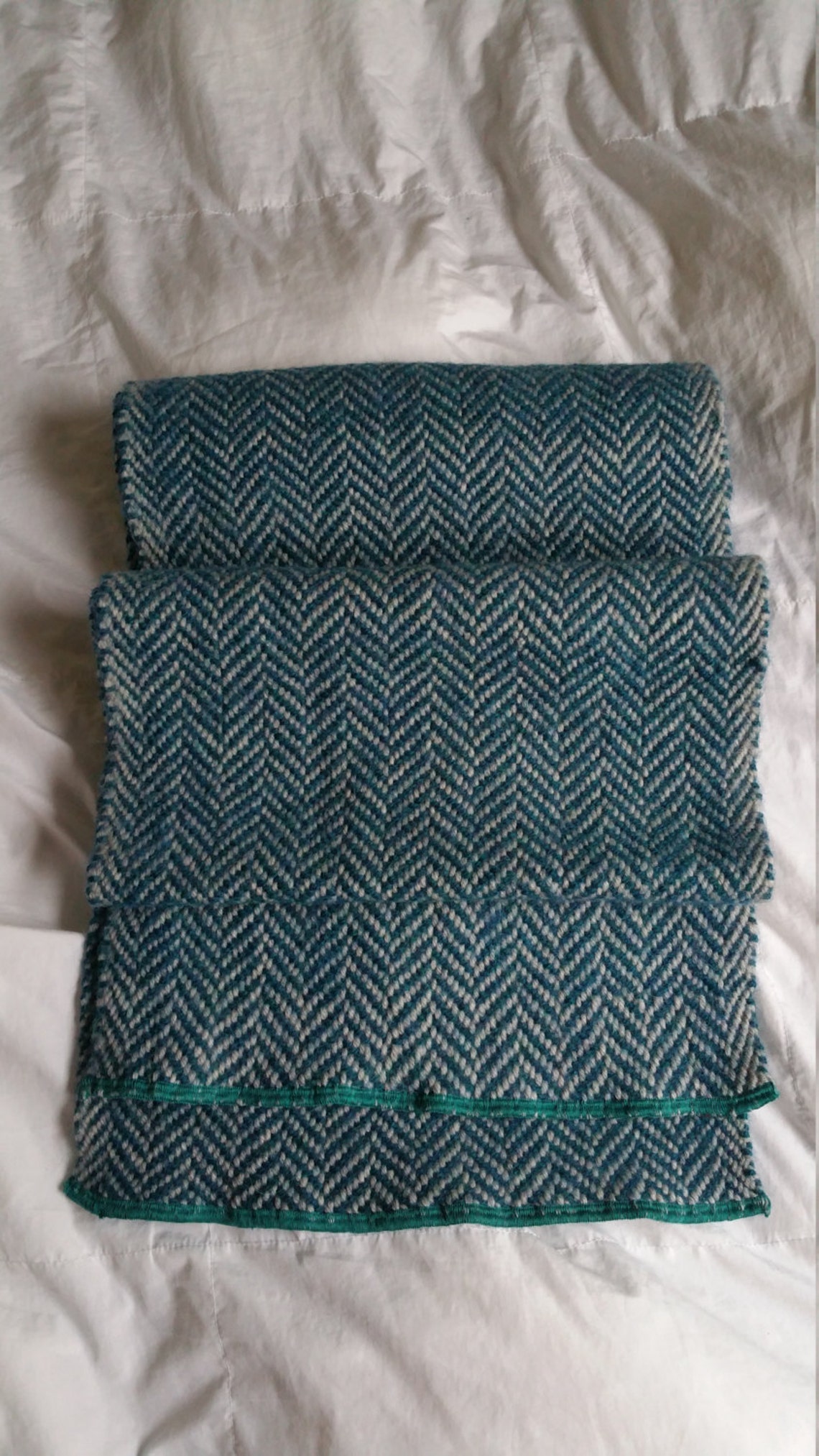 Hand Woven Scarf Winter Arrows - Etsy