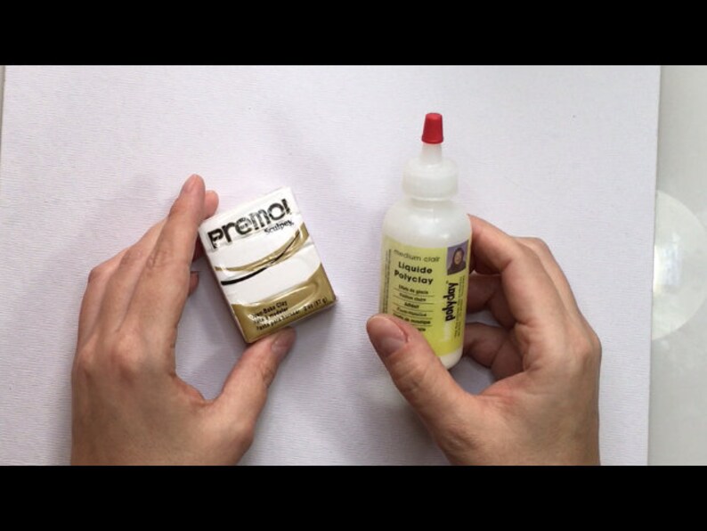 Polymer Clay Tutorial Faux Ceramic Fimo Sculpey Polymer - Etsy