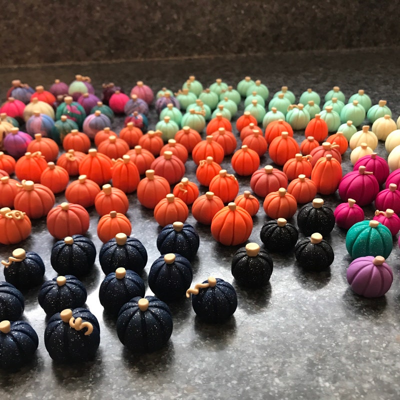 Polymer Clay Pumpkin - Etsy