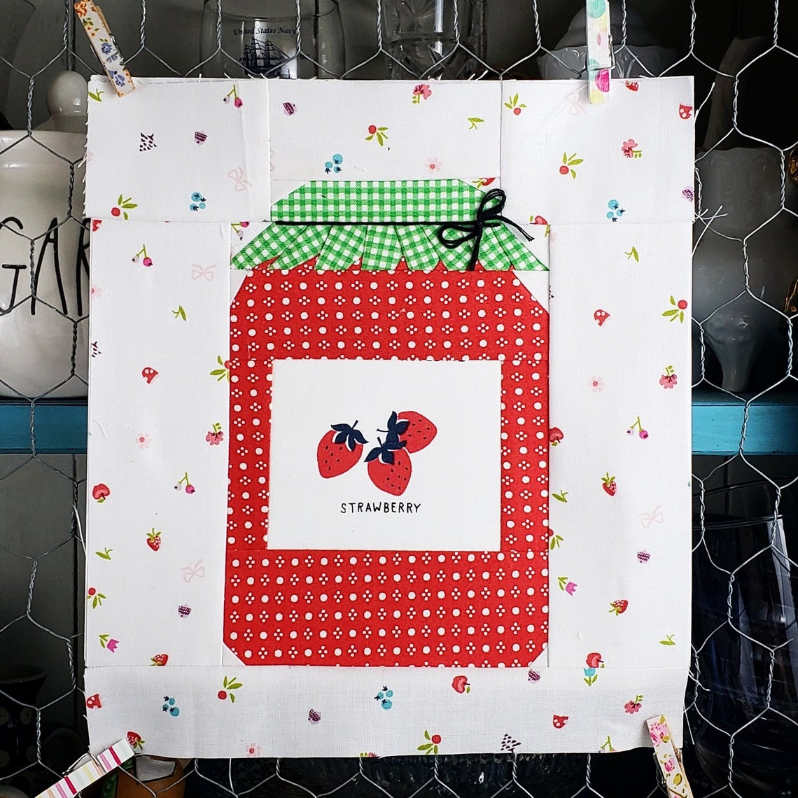 Homemade Jam Pattern | Etsy