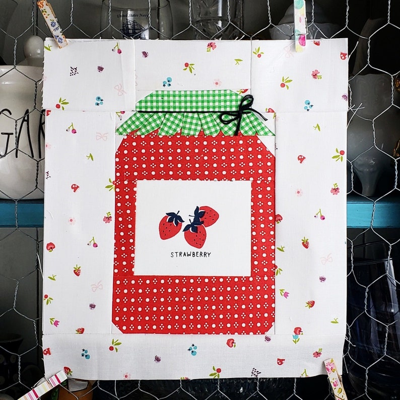 Homemade Jam Pattern - Etsy