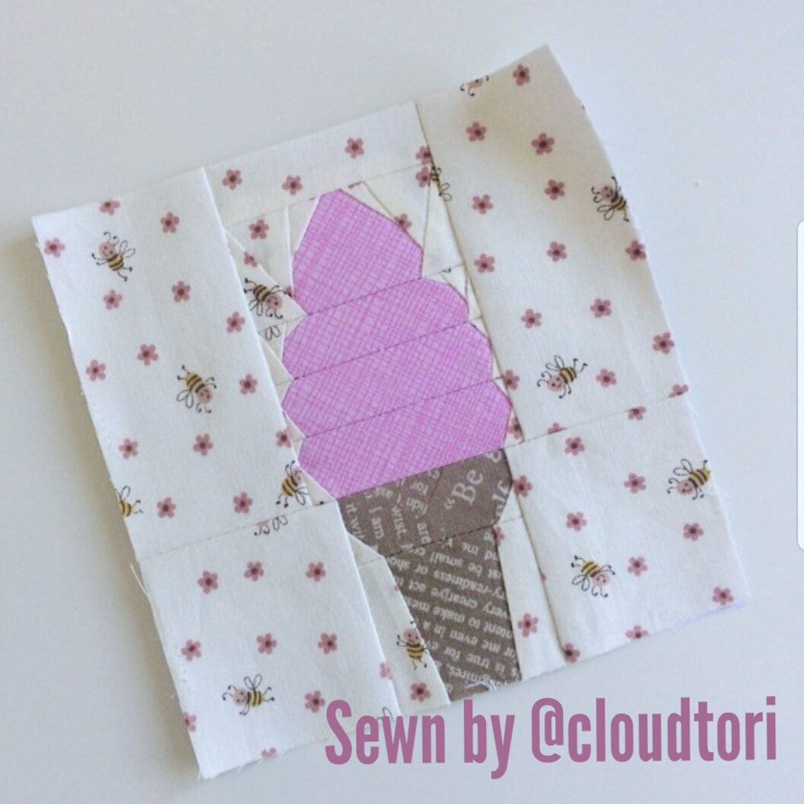 Soft Serve Ice Cream Cone Pattern - Etsy