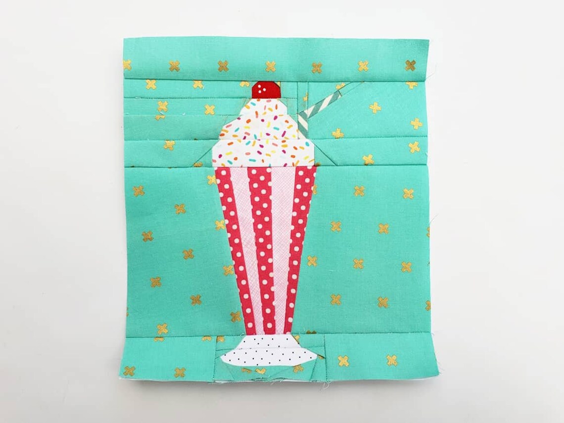 Chocolate Milkshake Pattern - Etsy