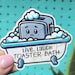 Let's Get Tanked Vinyl Sticker, Respiratory Therapist Stickers, Lungs ...