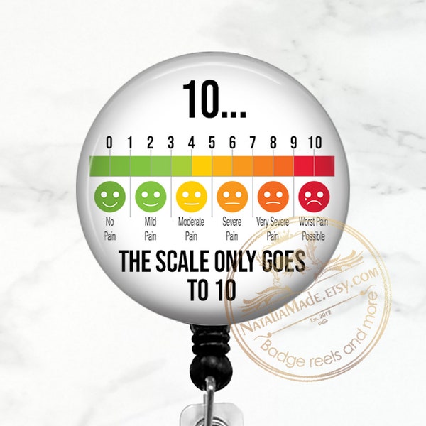 Funny Pain Scale - Etsy