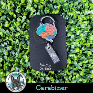 Anatomical Brain Diagram Retractable Badge Reel, Neurology Neuro ICU ...