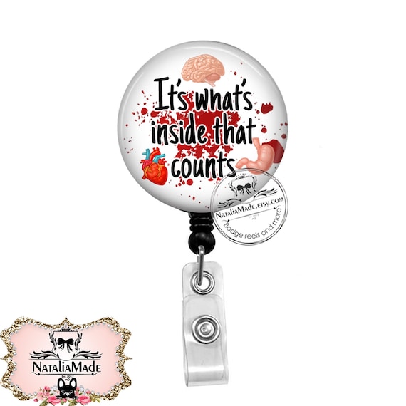 It's What's Inside That Counts Badge Reel 1.5 - Etsy