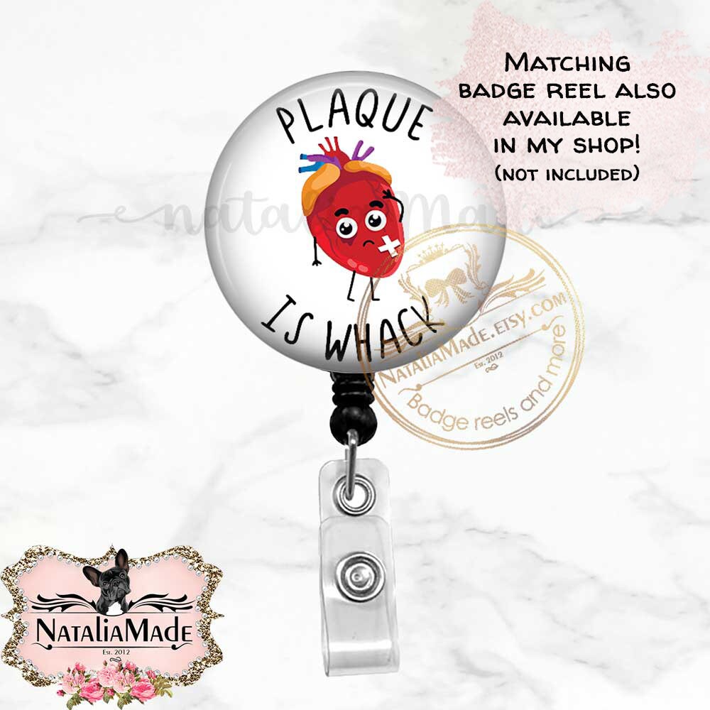 Plaque is Whack Waterproof Vinyl Sticker 2.75 X | Etsy