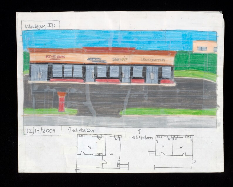 Five Guys Plaza, Waukegan, IL - Etsy