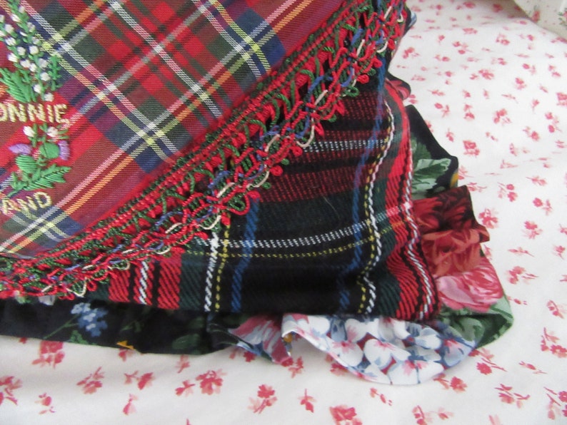 13" X 13" Antique Scottish Tartan Pillow - Etsy