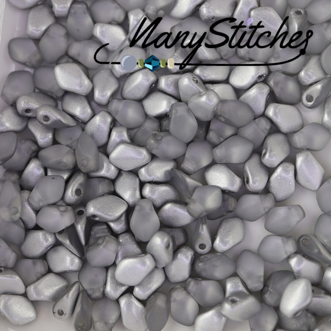 Crystal Labrador Matted Gekko Bead, 3x5mm - 8g. - Etsy