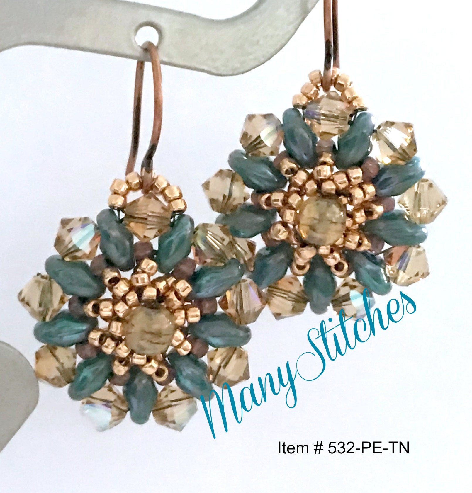 Pinwheel Earring Tutorial | Etsy