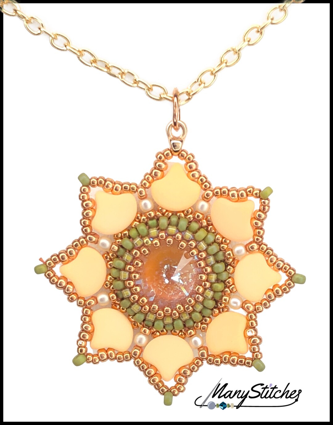 Flower Power Pendant or Earring Tutorial ONLY! - Etsy