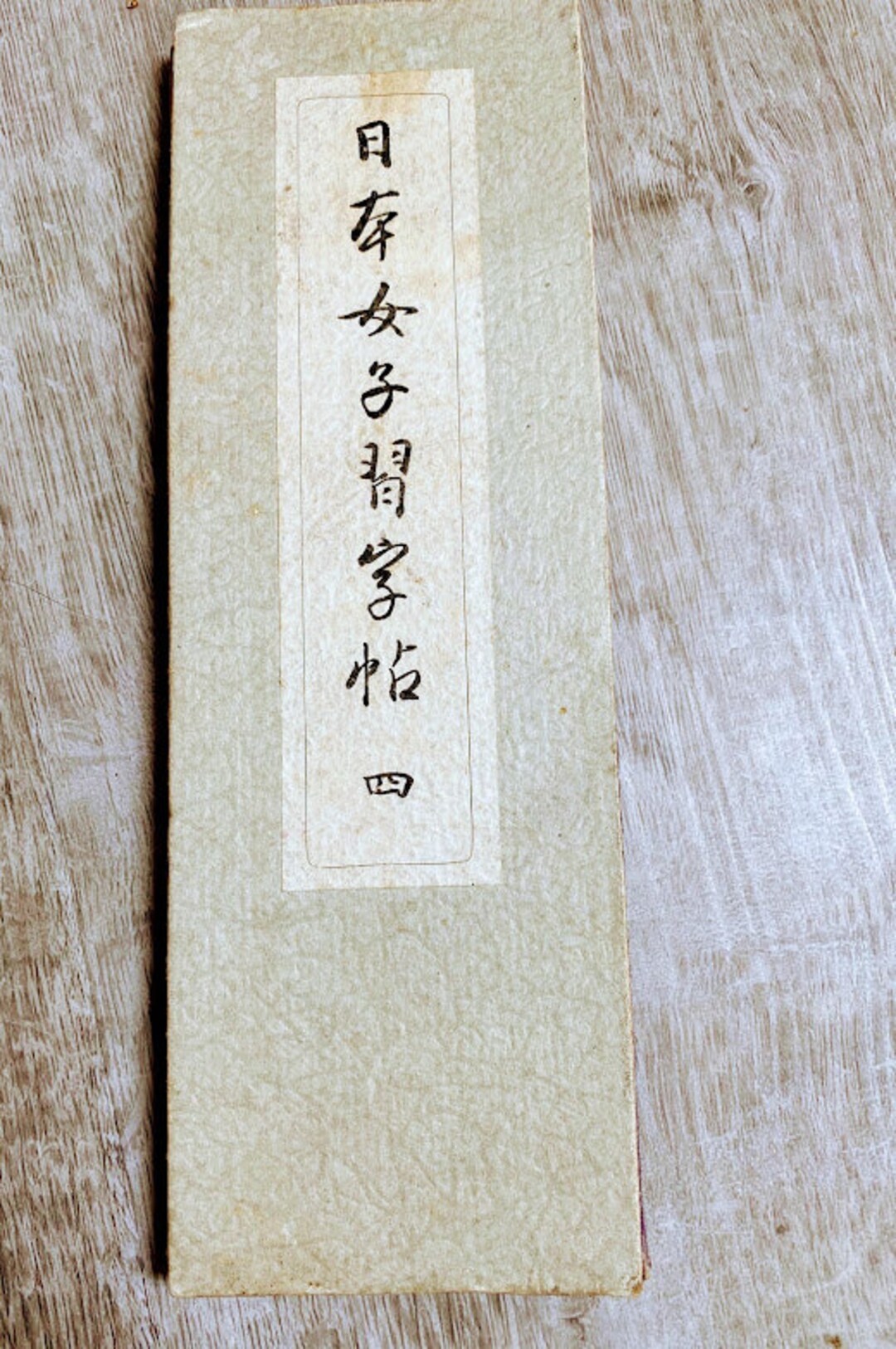 Vintage Japanese Women Study Book. Vintage Asian Book. T-083 - Etsy