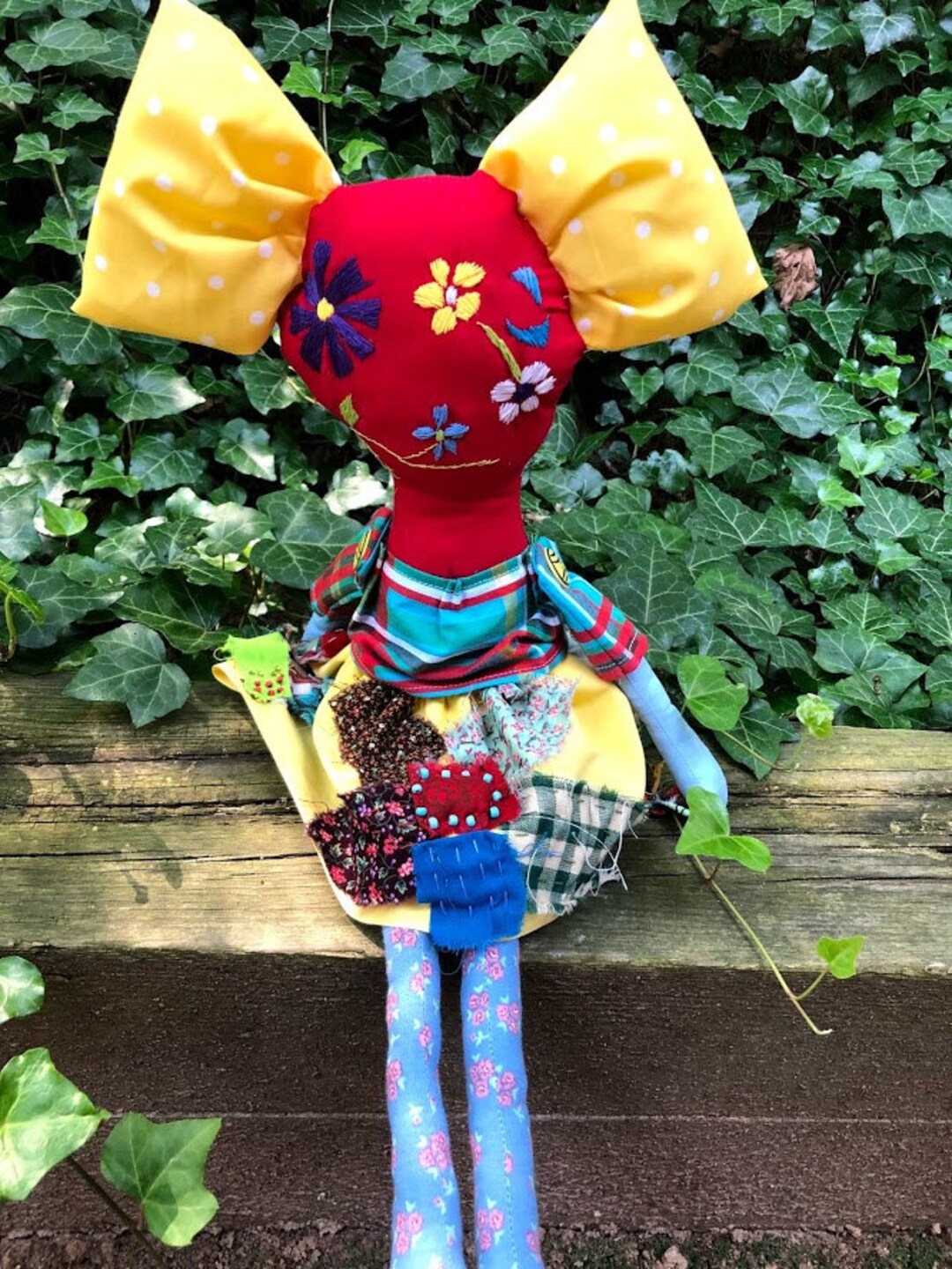 Stuffed Animal, Monster Cat Doll, Decorated Monster Doll, Gift for ...