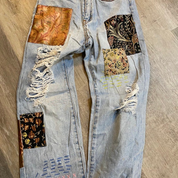 Up Cycled Patched Clothes - Etsy
