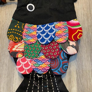 Big Fish-shaped Handbag Purse With Colorful Folk Art Designs. Fish Bag ...