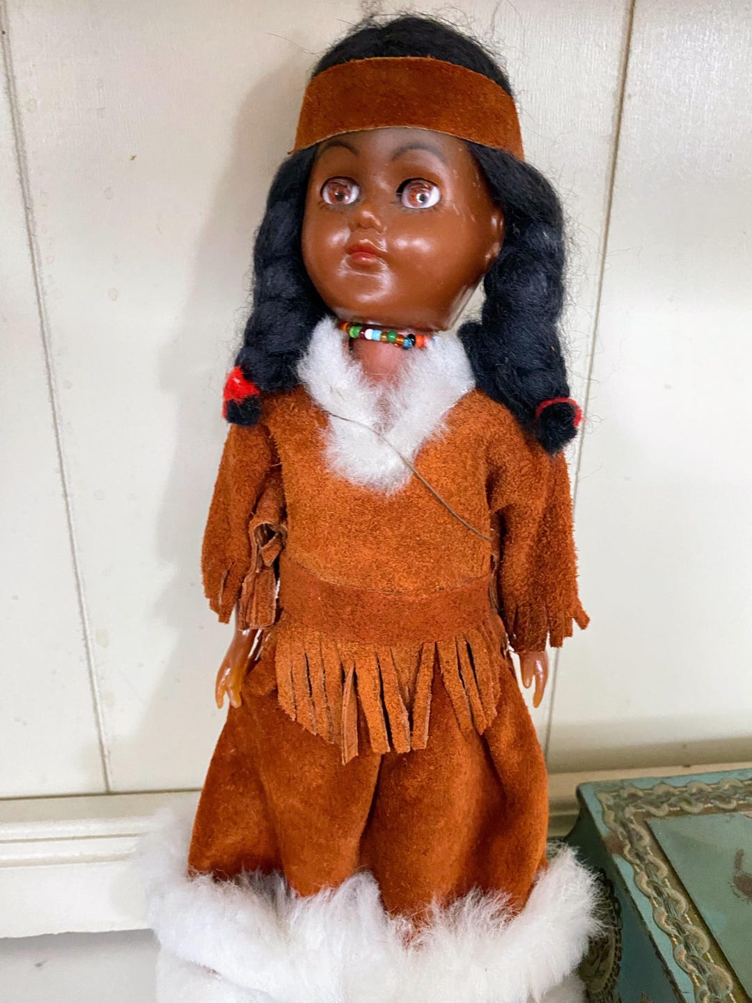 Vintage Native Indian Doll. the Cherokees Doll. Collectable Doll. - Etsy