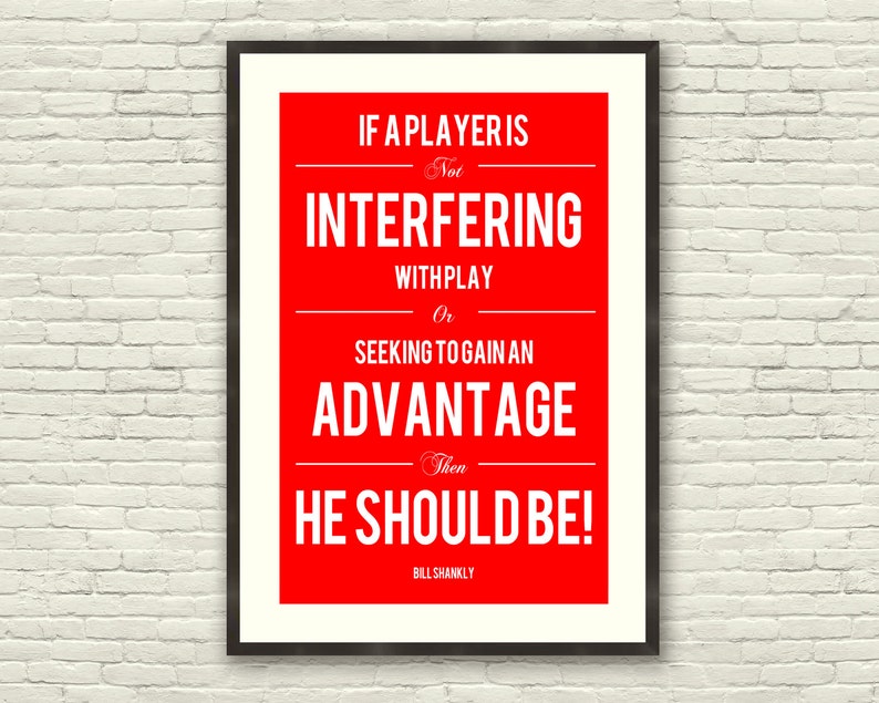 Shankly Quote : Liverpool - Soccer Football Poster Print (A3) - Etsy