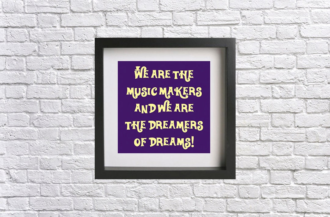 Willy Wonka and the Chocolate Factory Movie Quote Print Roald Dahl - Etsy