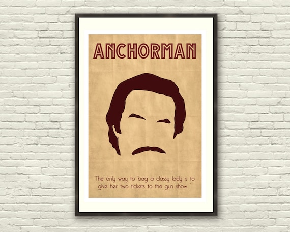 Anchorman Quotes Poster