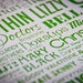 The Music of Ireland - Typographic Irish Poster Print - Etsy