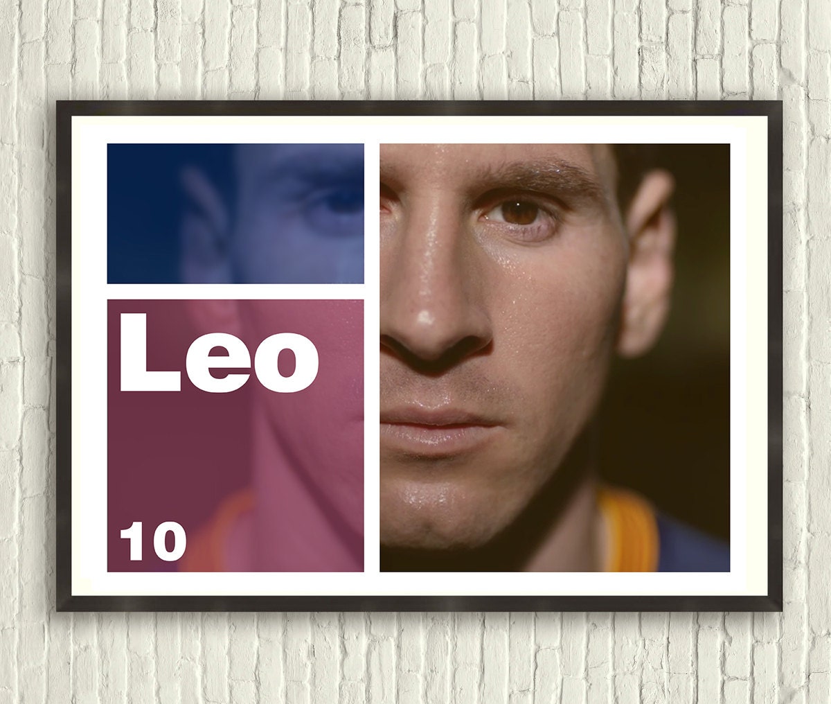 Messi Graphic Print - FC Barcelona - Football Soccer Art (A3 Poster ...
