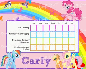 Behavior Chart - Etsy