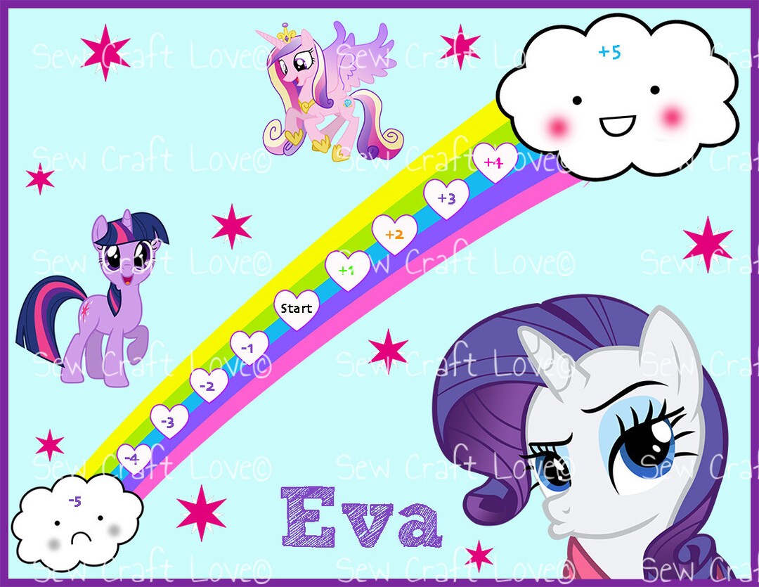 MLP Ladder Rewards/behavior Chart - Etsy