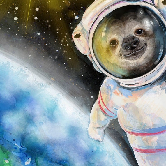 Canadian Astronauts Sloth