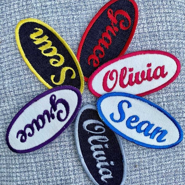 Custom Name Patch - Etsy