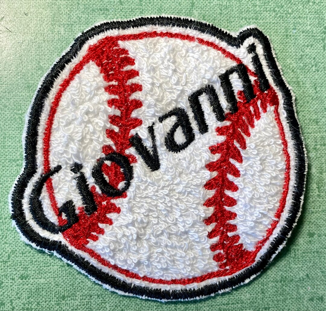 Baseball Patch, Personalize Name - Etsy