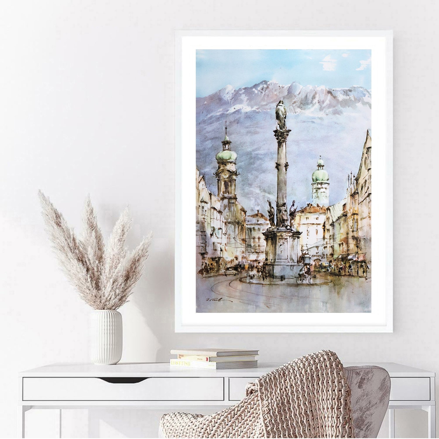 Watercolor Original Painting Poster Instant Download Printable - Etsy