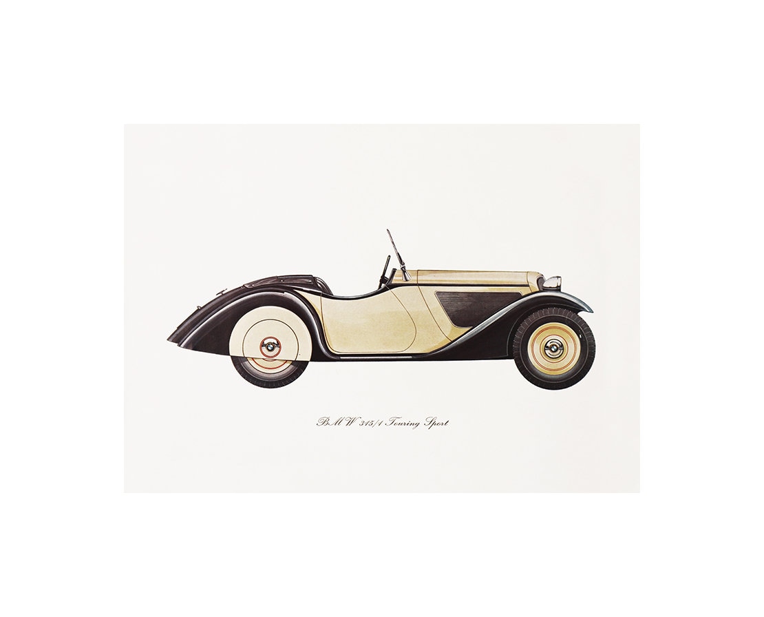 Retro Classic Car Poster Instant Downloadable Printable Art Retro Car ...
