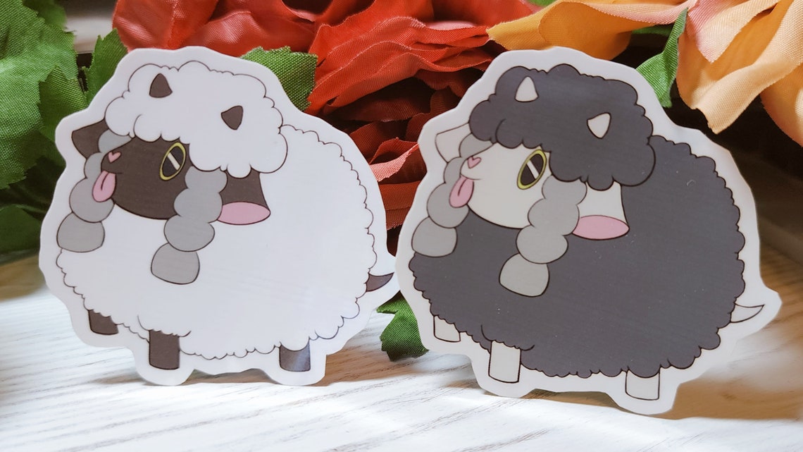 Wooloo Blep Die Cut Vinyl Stickers Kawaii Stickers for - Etsy