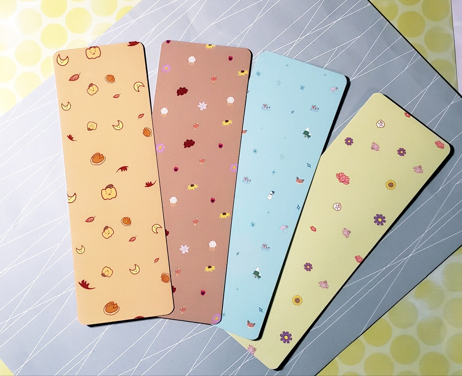 Cute Patterned Decorative Bookmarks - Etsy