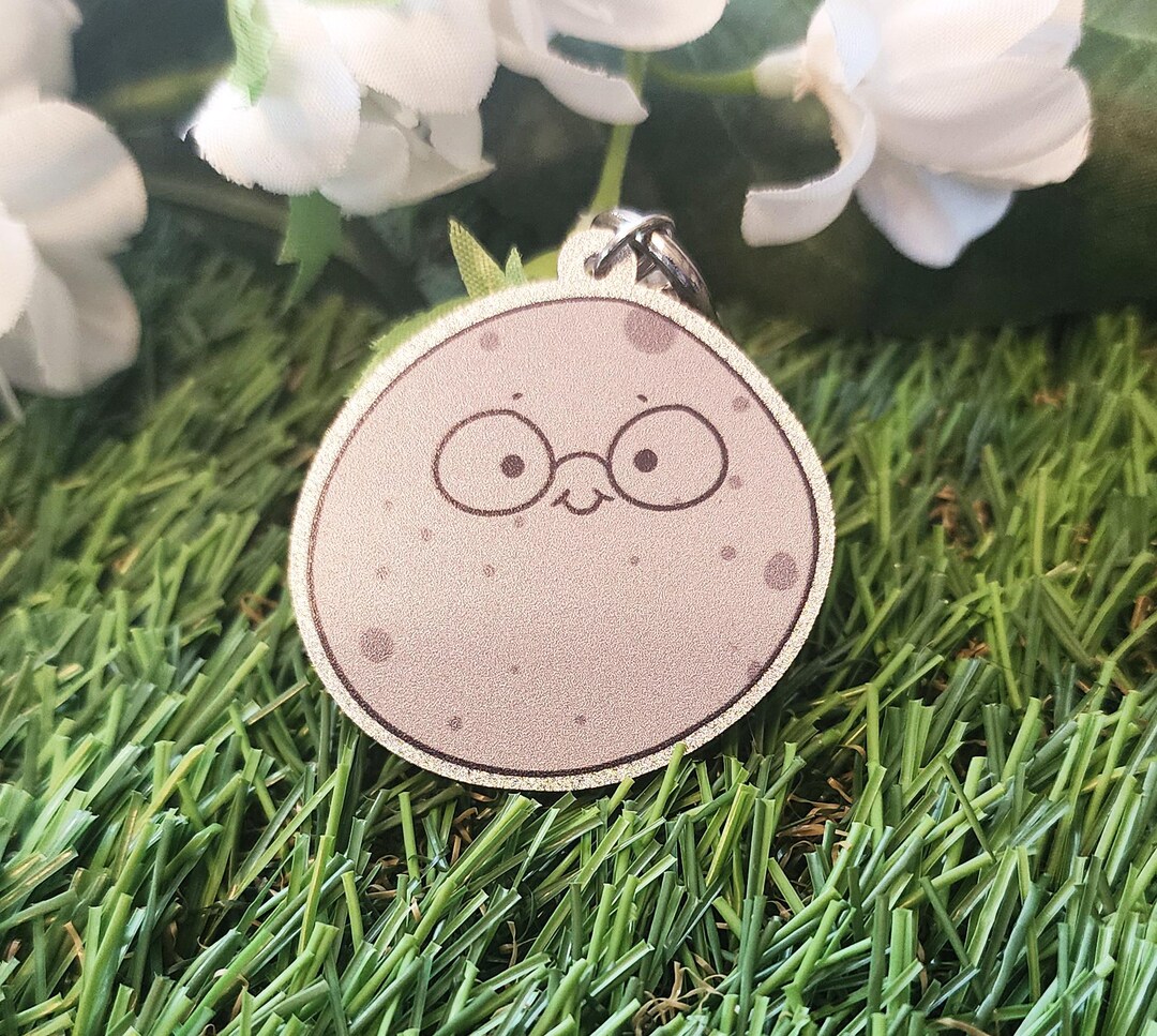 Kawaii Moon | Cute Acrylic Charm - Etsy
