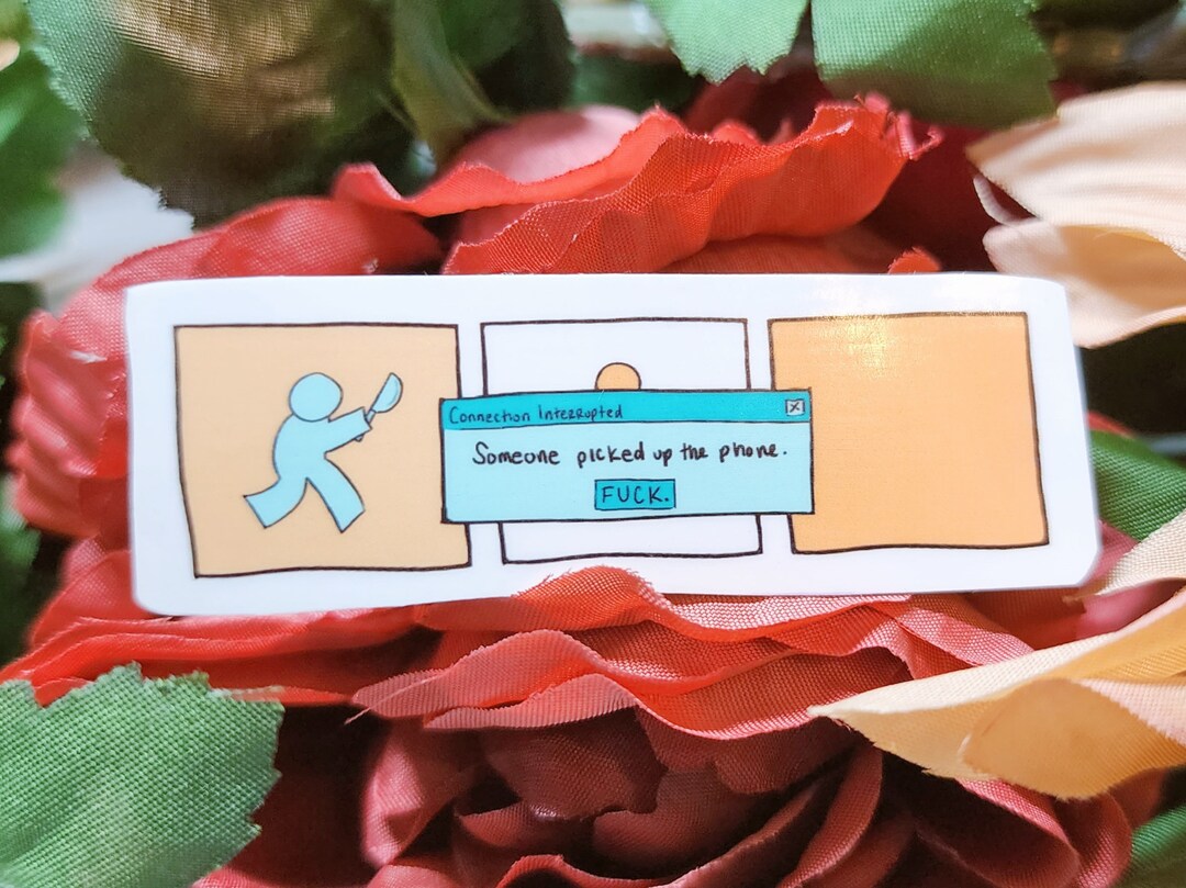 Dial up Nostalgia Cute Die Cut Vinyl Stickers Kawaii Stickers for ...