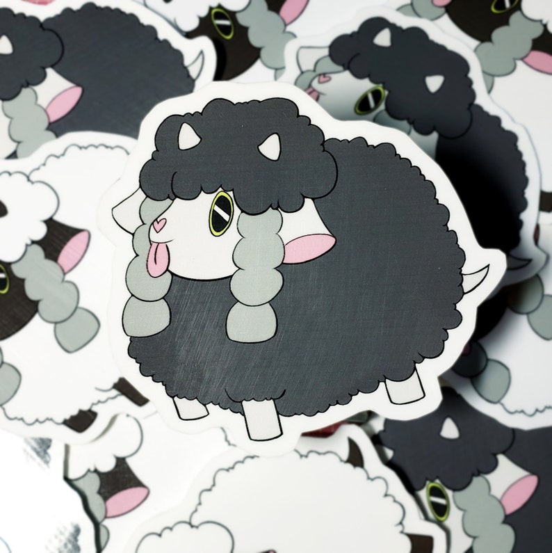 Wooloo Blep Die Cut Vinyl Stickers Kawaii Stickers for Planner Cute ...
