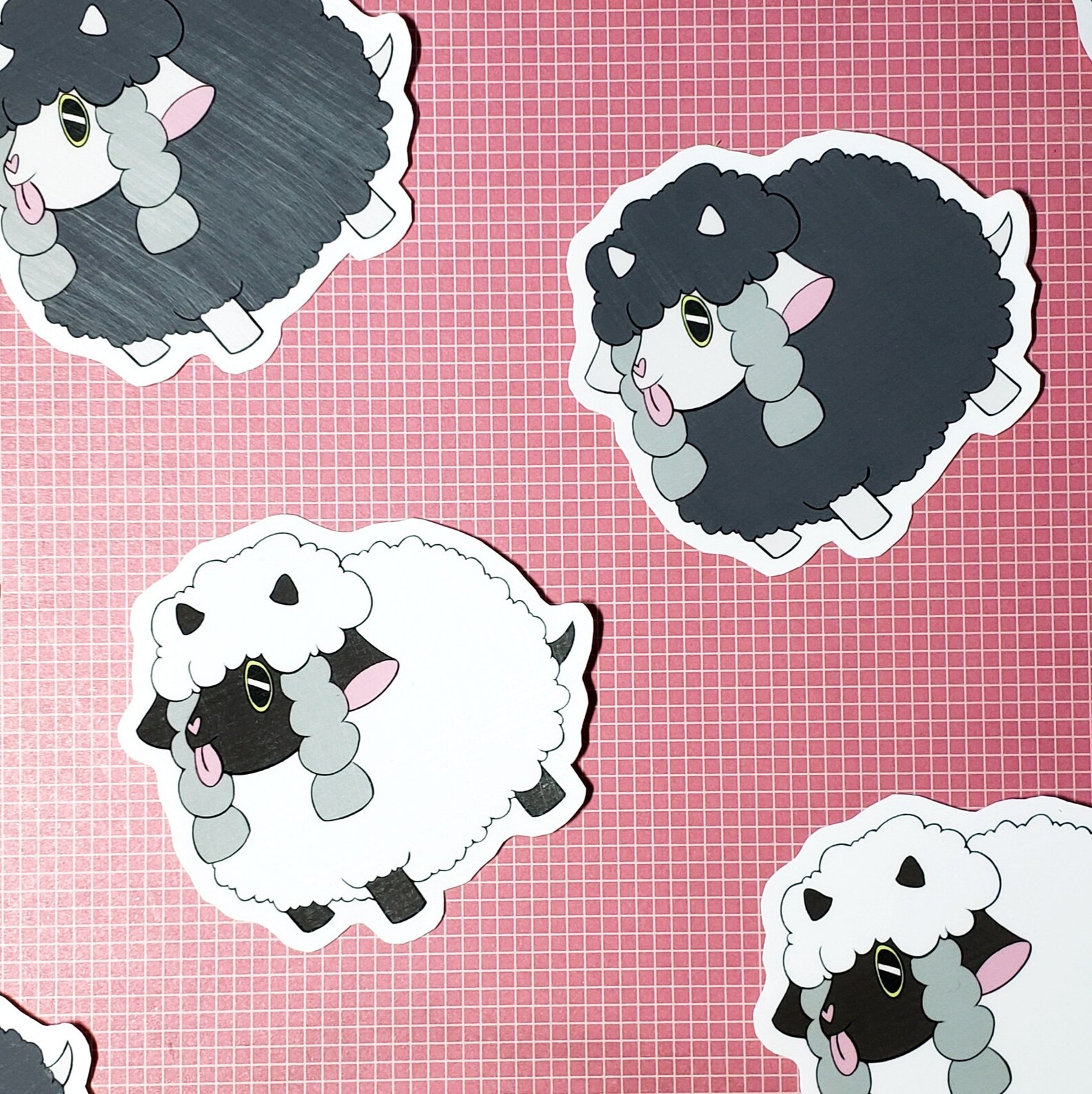 Wooloo Blep Die Cut Vinyl Stickers Kawaii Stickers for - Etsy