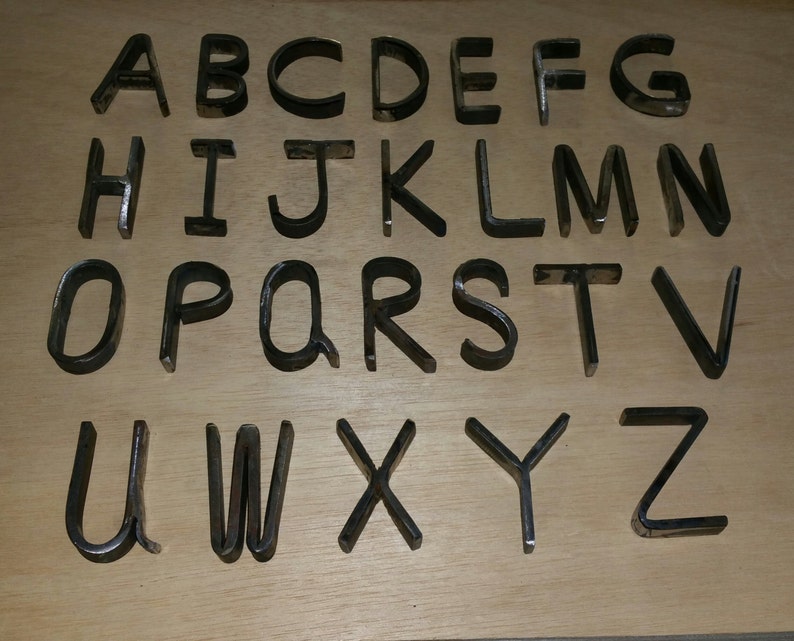 Six Single Letter Branding Irons ....groomsmen Gift Ideas | Etsy