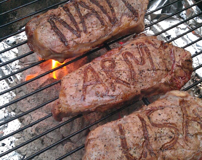 Military Steak Branding Irons..steak Brander...wedding Gifts ...