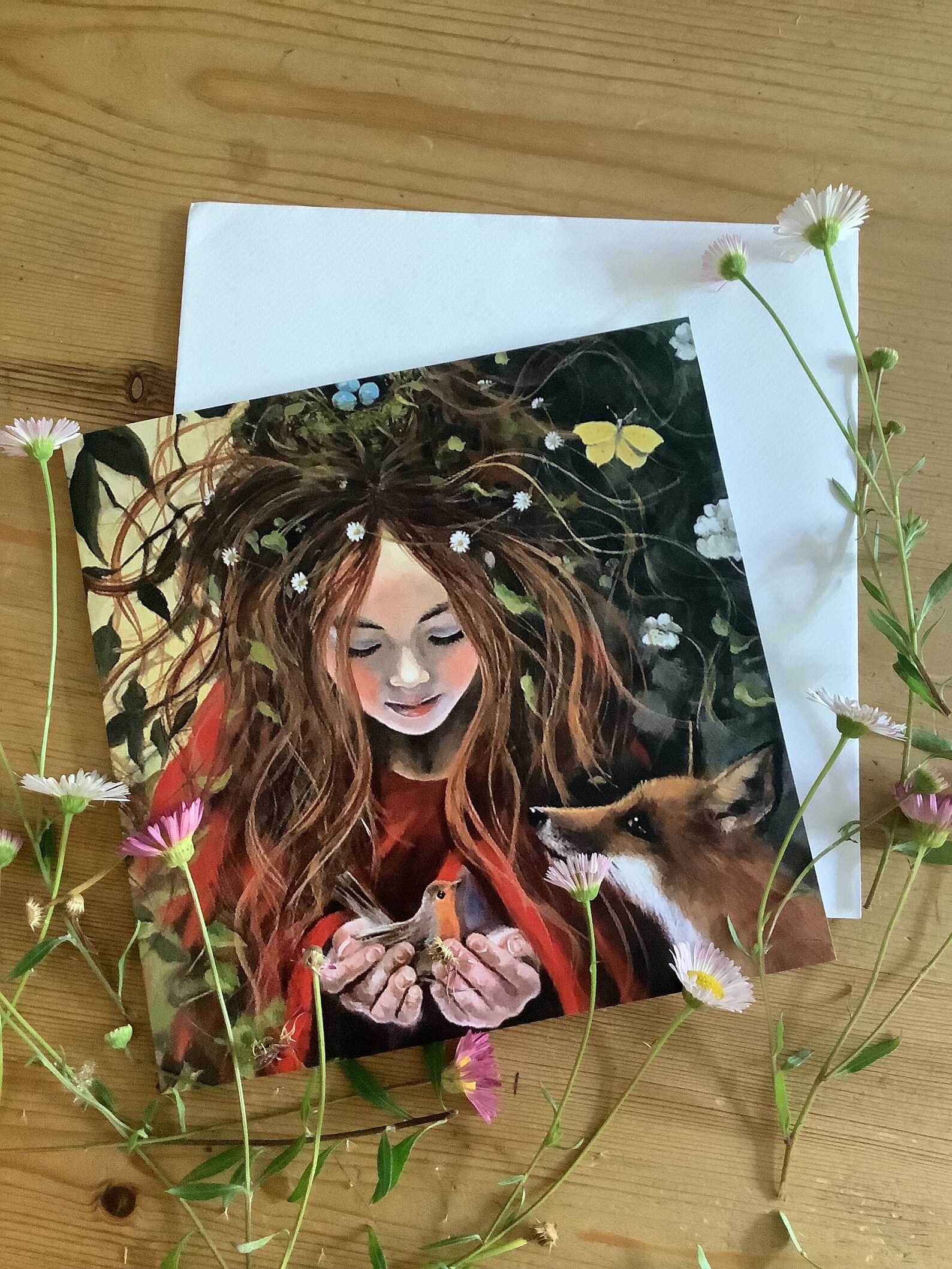 Messy Birds Nest Hair, Magical, Little Red Riding Hood, Fox and Girl ...