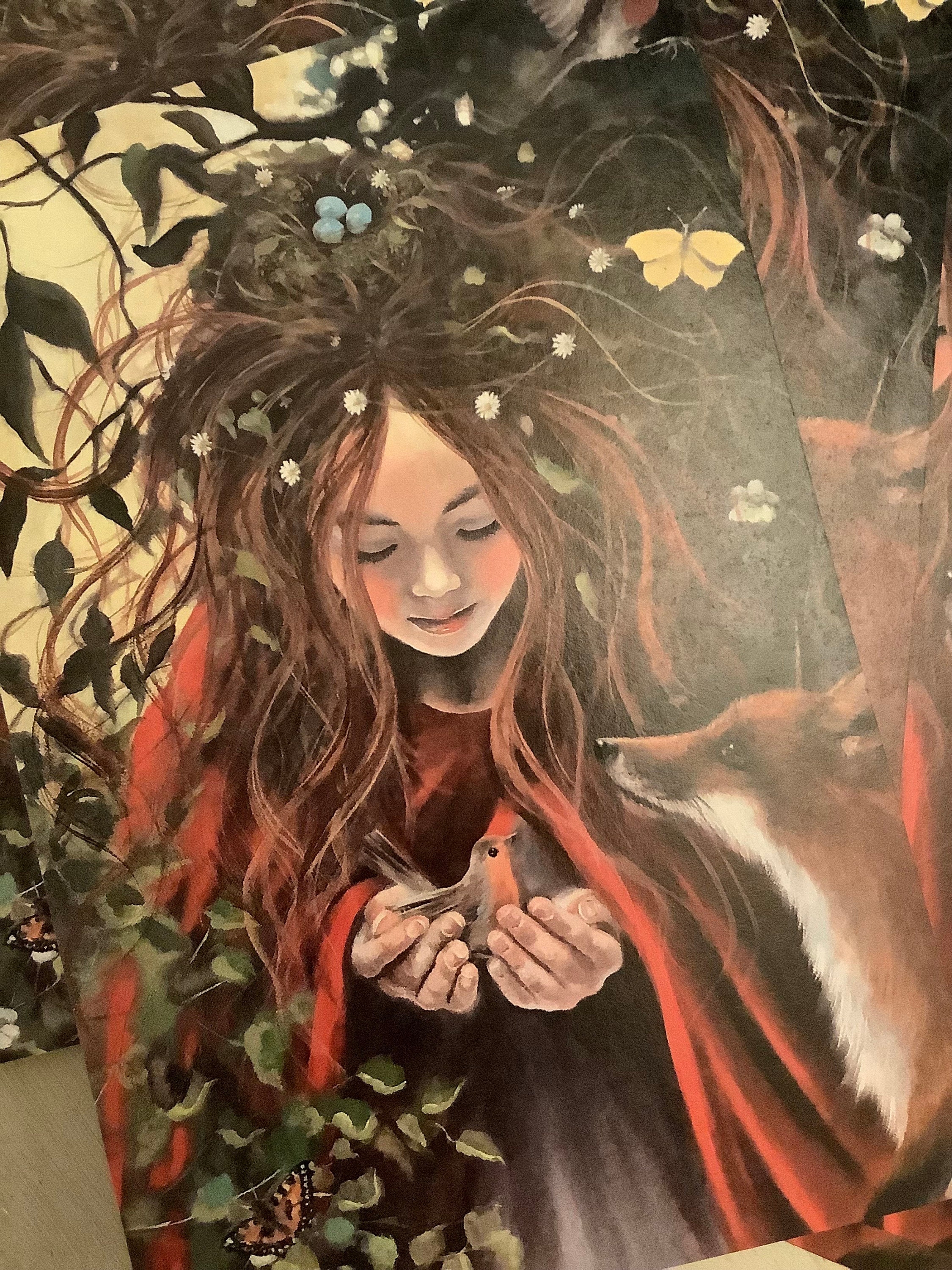 Messy Birds Nest Hair, Magical, Little Red Riding Hood, Fox and Girl ...