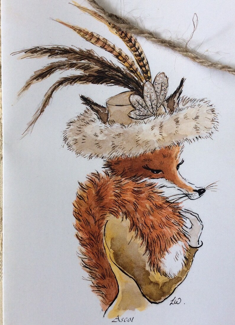Fox Cards, Fox Prints, Foxy Lady Blank Cards, Fox Gifts, Foxes ...