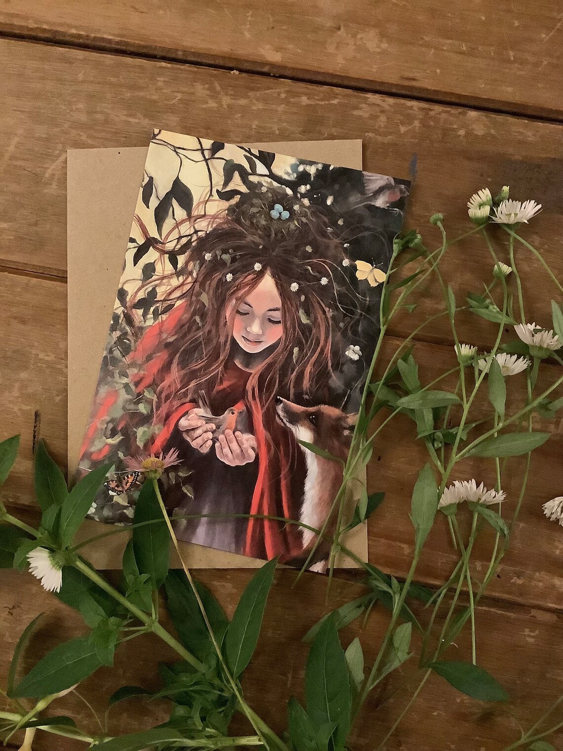 Messy Birds Nest Hair, Magical, Little Red Riding Hood, Fox and Girl ...